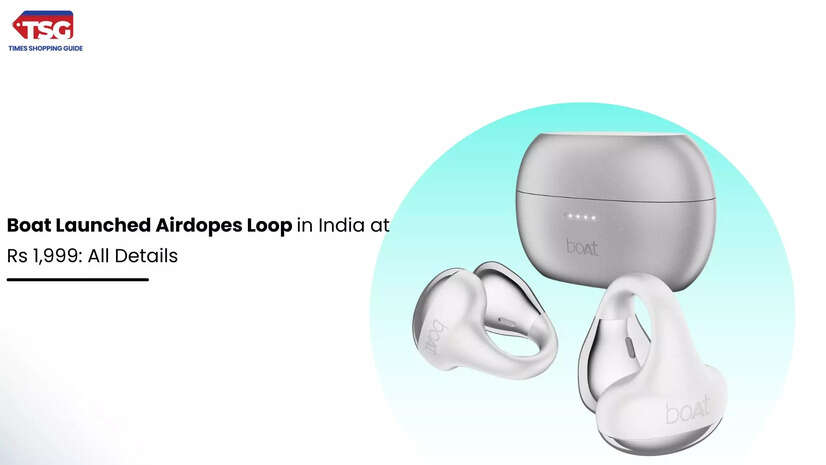 Boat Launched Airdopes Loop in India at Rs 1,999: All Details