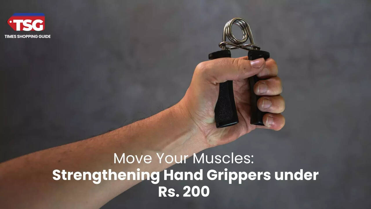 Time To Strengthen: Best Hand Grippers under Rs 200