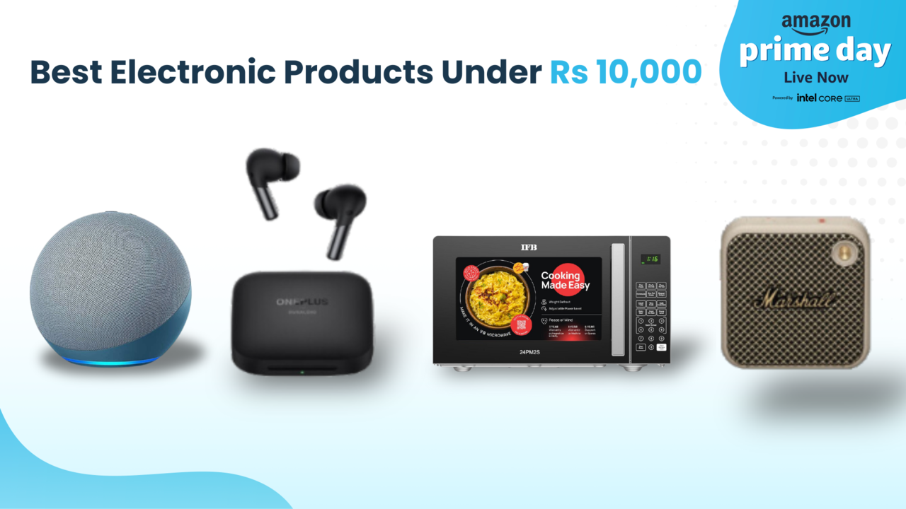 Amazon Prime Day Sale: Best Picks on Electronic Products Under Rs 10000