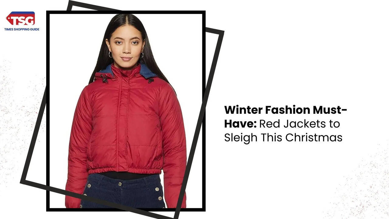 Festive Elegance: Best Red Jackets for Women This Christmas