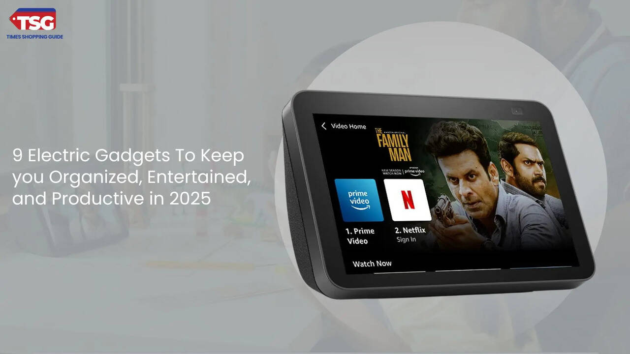 Top 9 Electric Gadgets to Stay Organized in 2025