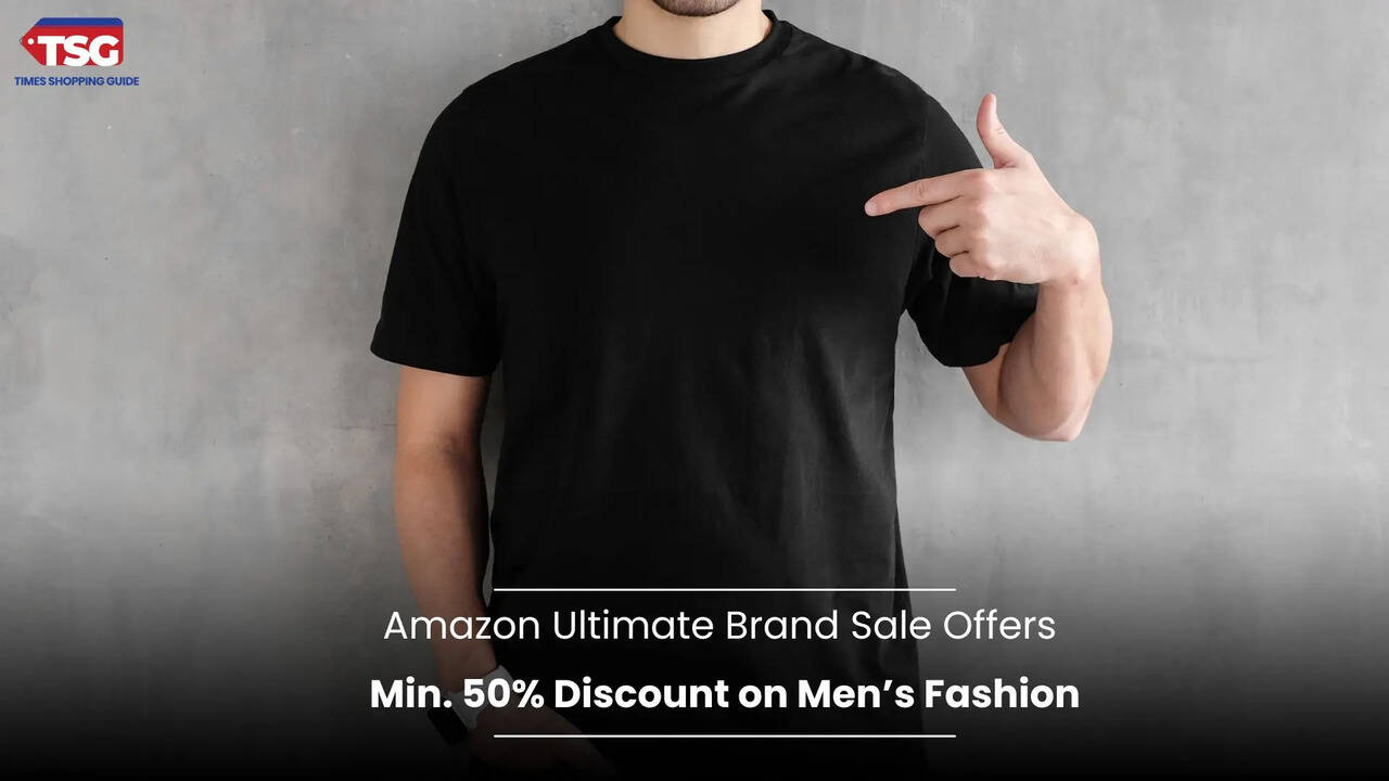 Amazon Ultimate Brand Sale Offers Min. 50% Discount on Men’s Fashion