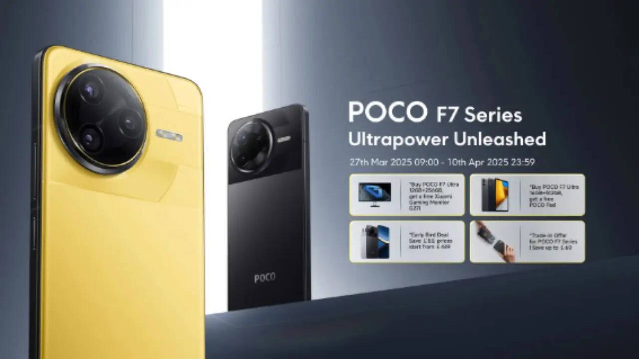 Poco F7 Pro, F7 Ultra Launched Globally: Price, Specifications, and ...